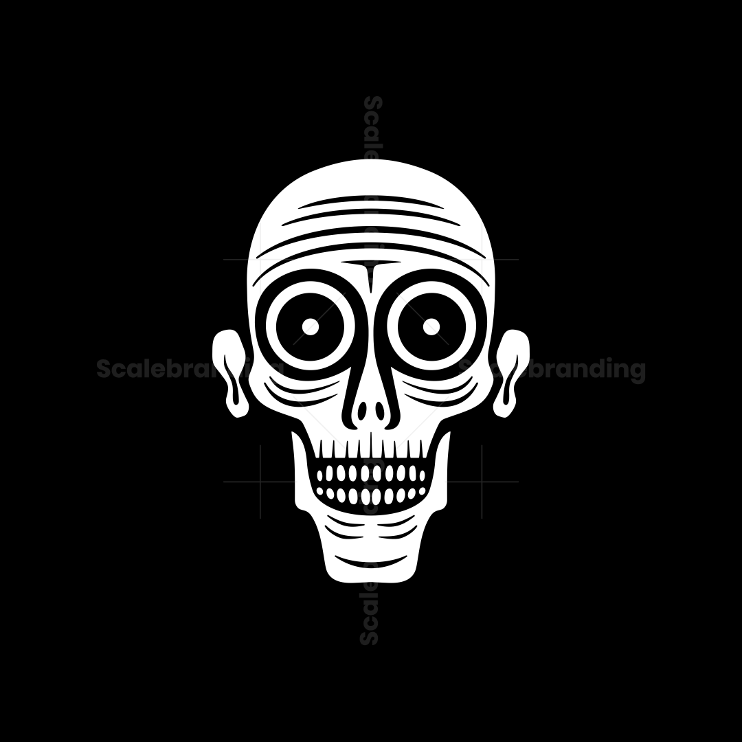 Bold Ghoul Face Logo Design | Scalebranding