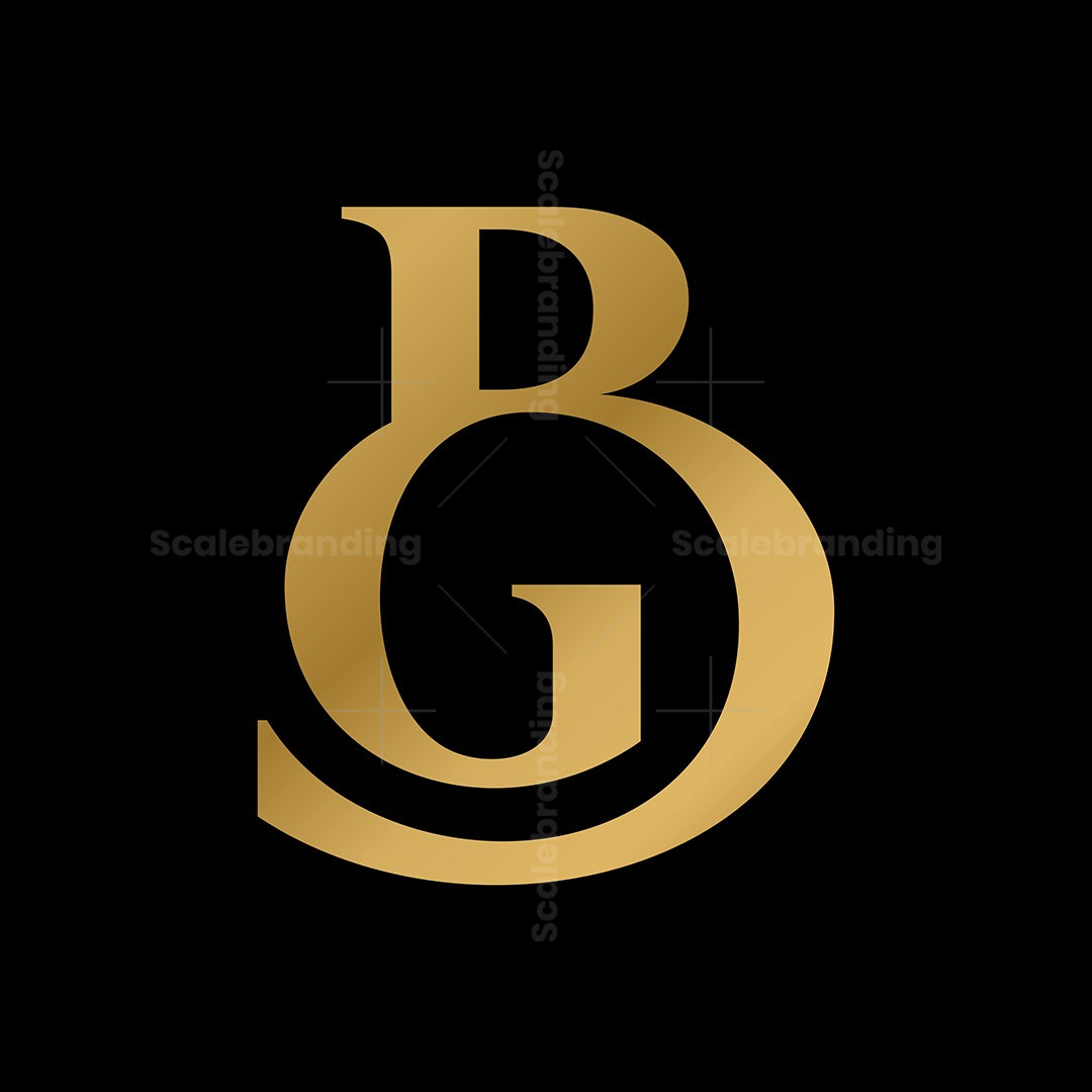BG Luxury Monogram Logo Design | Scalebranding