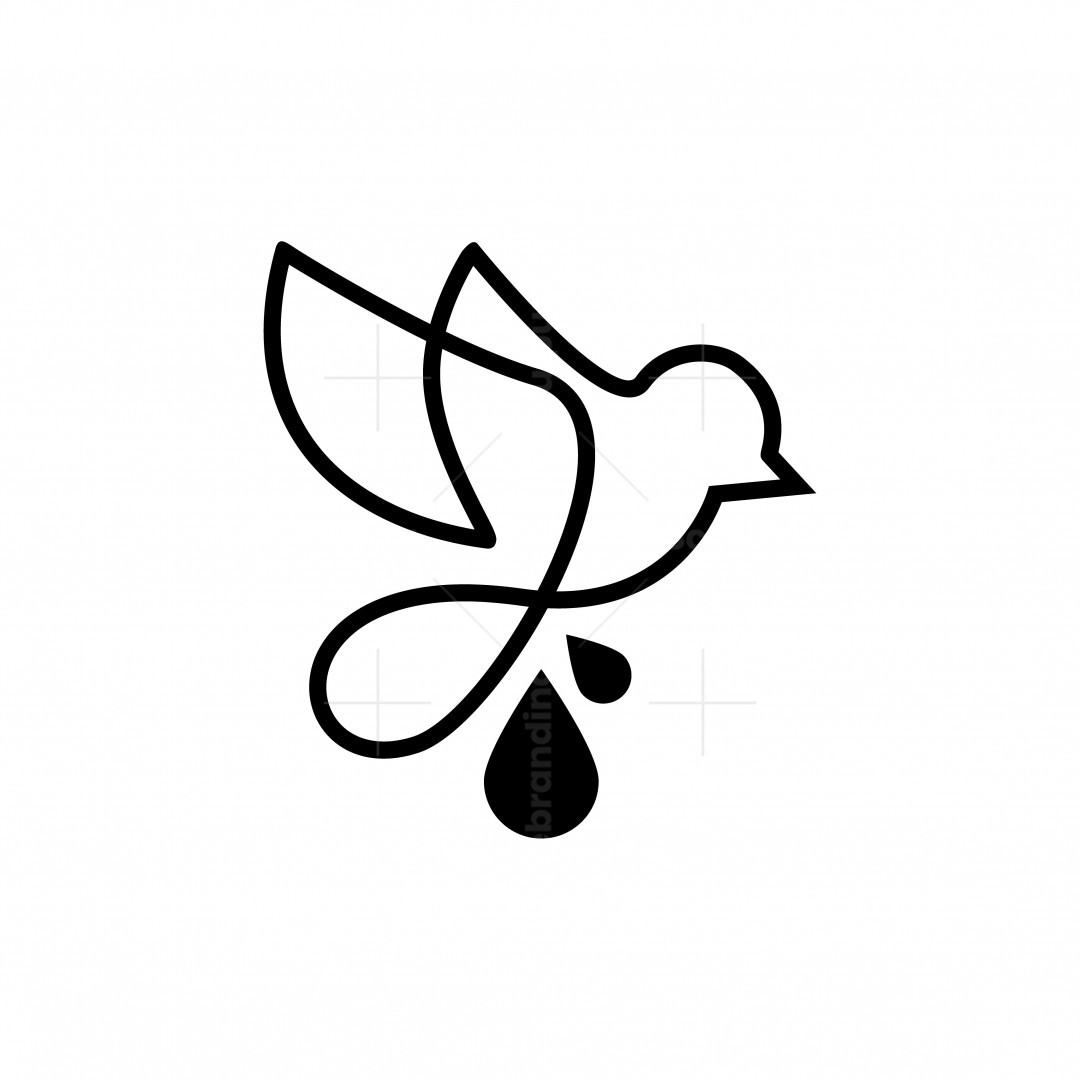 Bird Drop Water Logo | Scalebranding