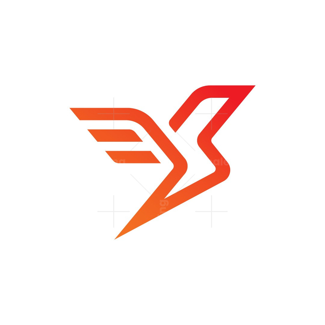 Bird Lightning Logo | Scalebranding