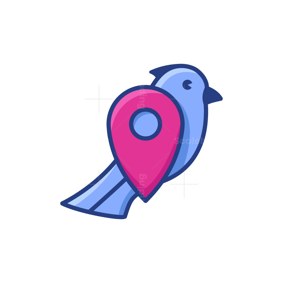 Bird Pin Logo | Scalebranding