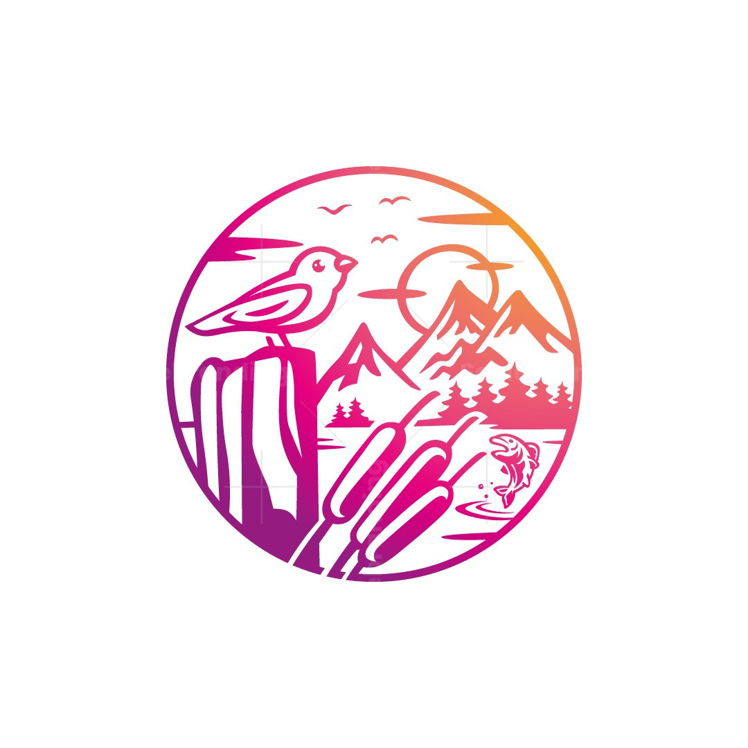 Bird Valley Landscape Logo | Scalebranding