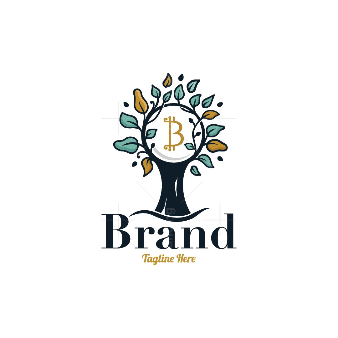 Bitcoin Tree Logo | Scalebranding