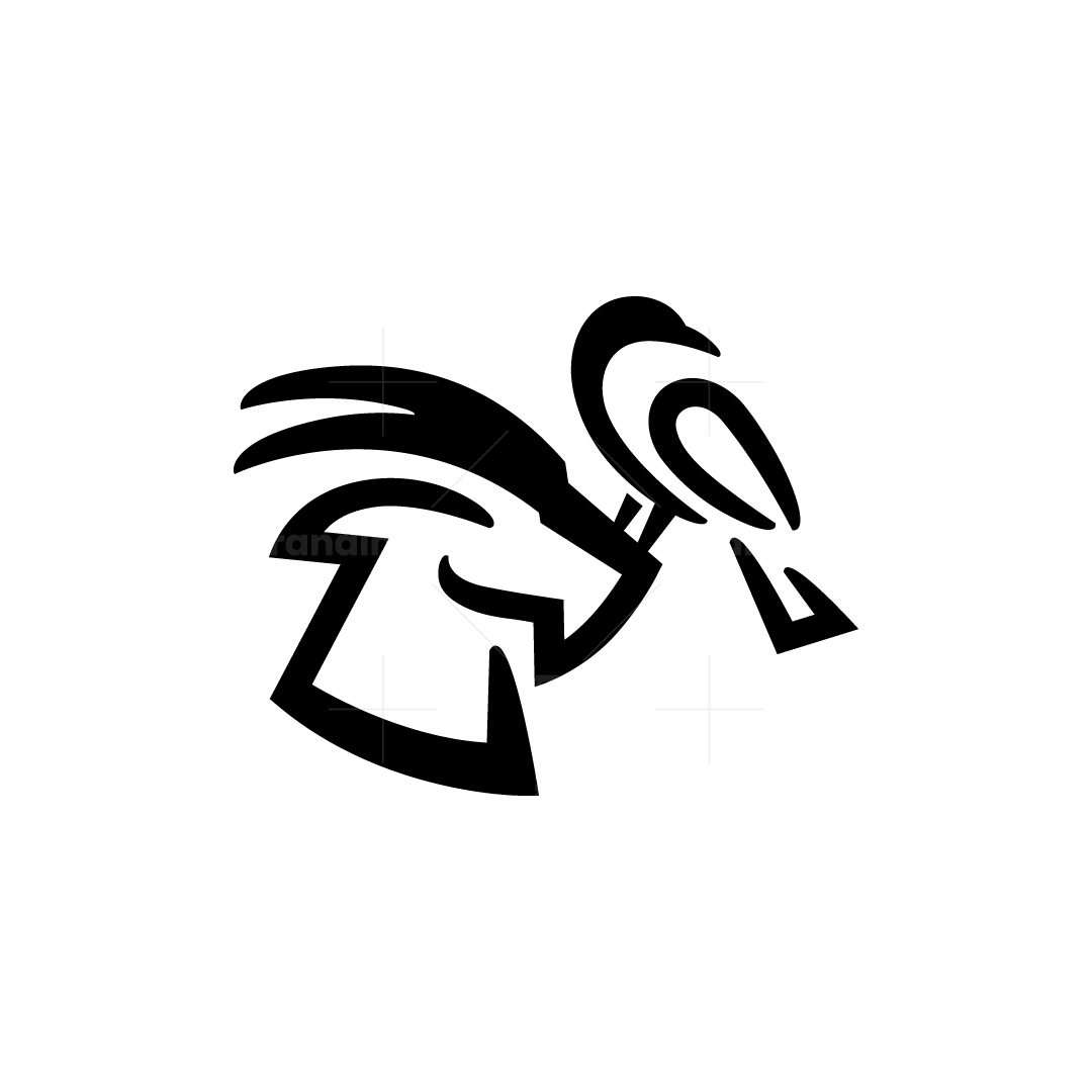 Black Crow And Goat Logo | Scalebranding