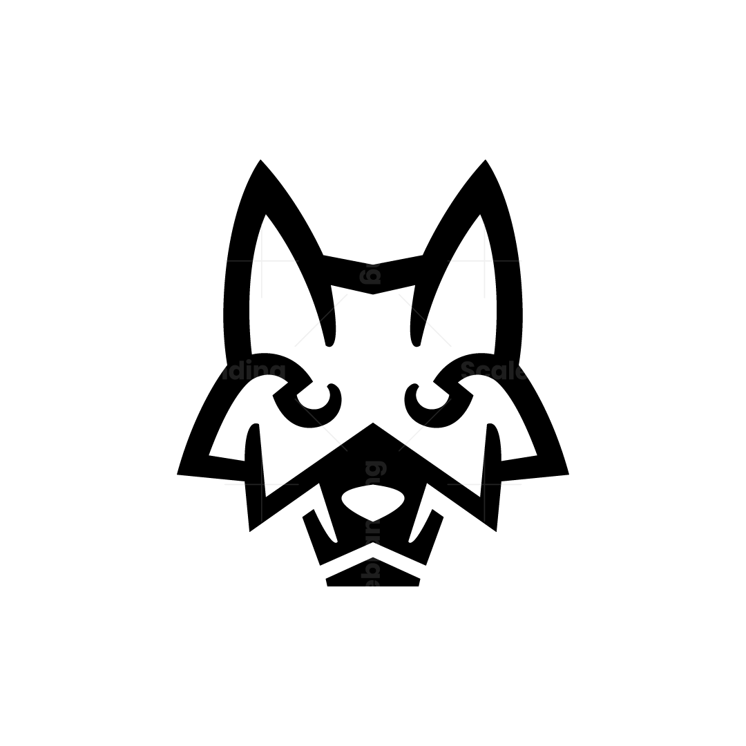 Wolf Head Logo Cool Black Wolf Logo Head Black Wolf Logo | Scalebranding