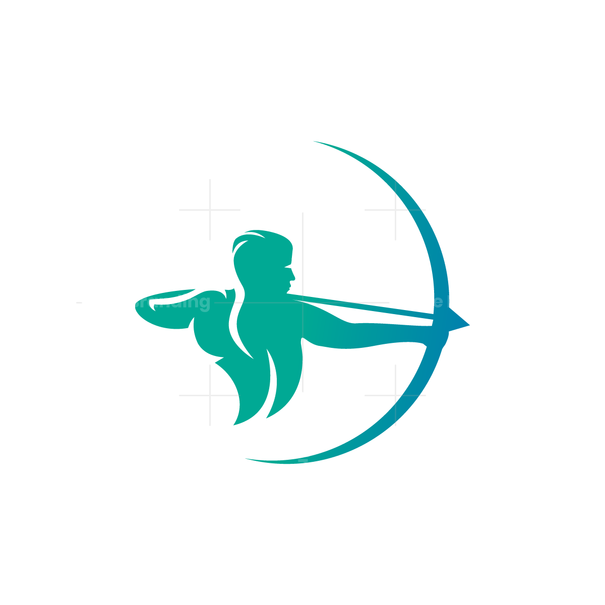 Blue Archer Logo | Scalebranding