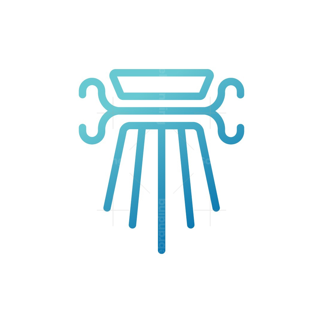 Blue Column Logo | Scalebranding