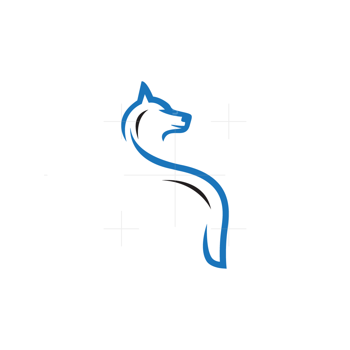 Blue Dog Logo | Scalebranding