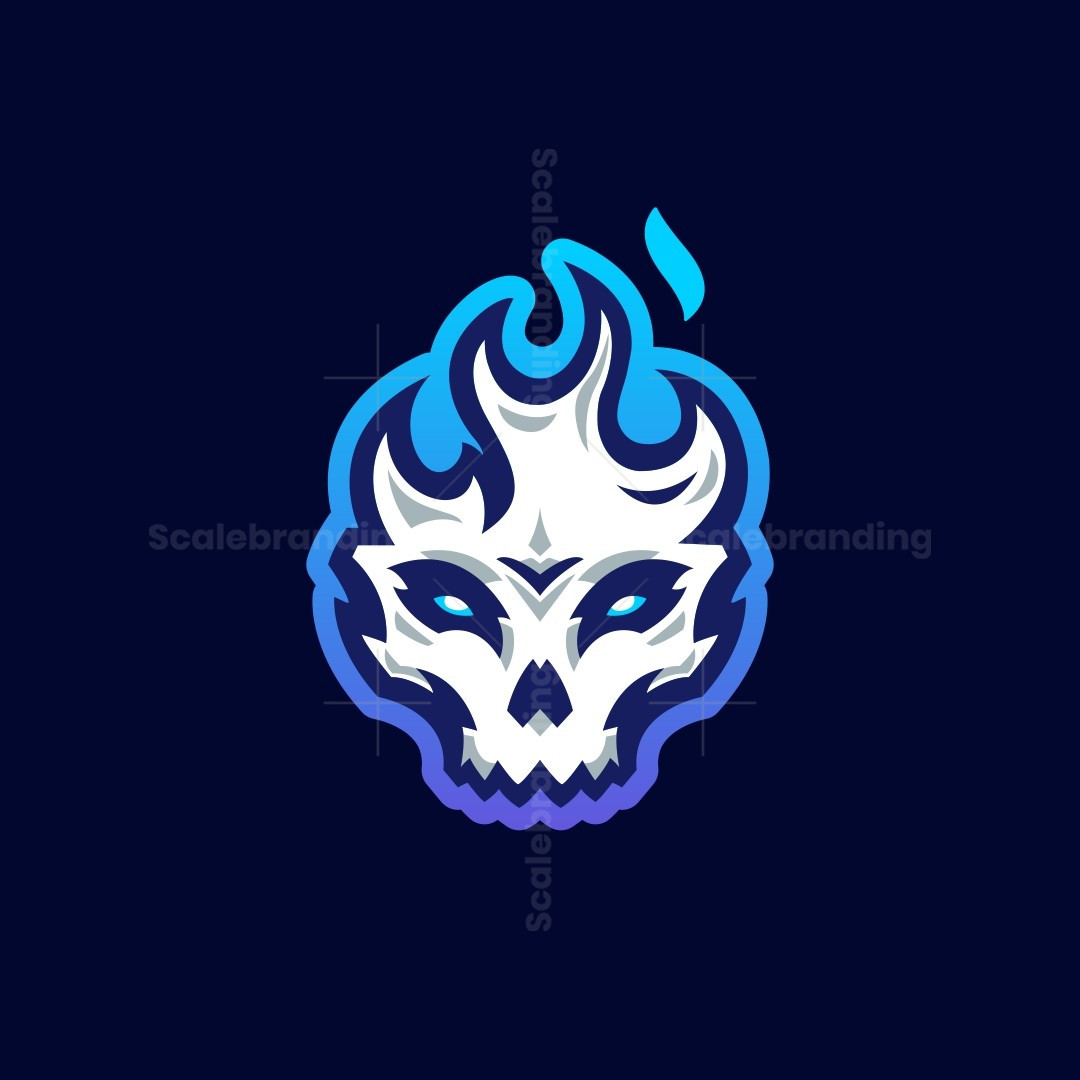 Blue Fire Skull Logo 🔥 Free Download Blue Fire Skull Live Wallpaper