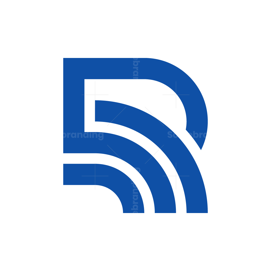 Letter R Signal Technology Logo | Scalebranding