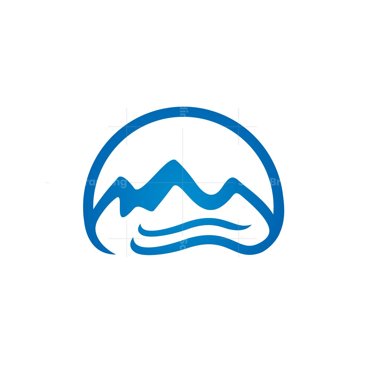 Blue Mountain Logo | Scalebranding