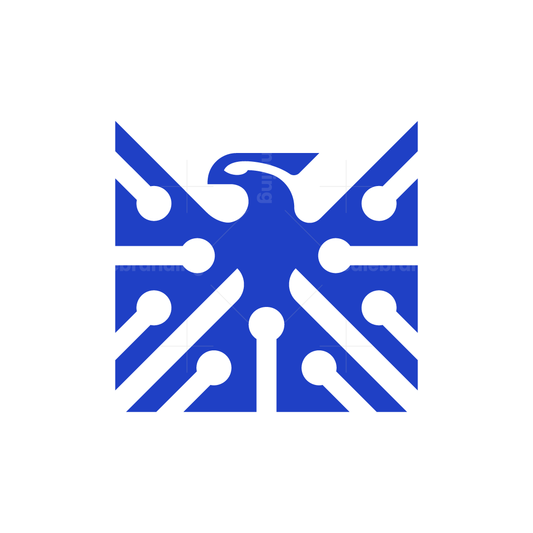 simple phoenix tech mark logo | Scalebranding