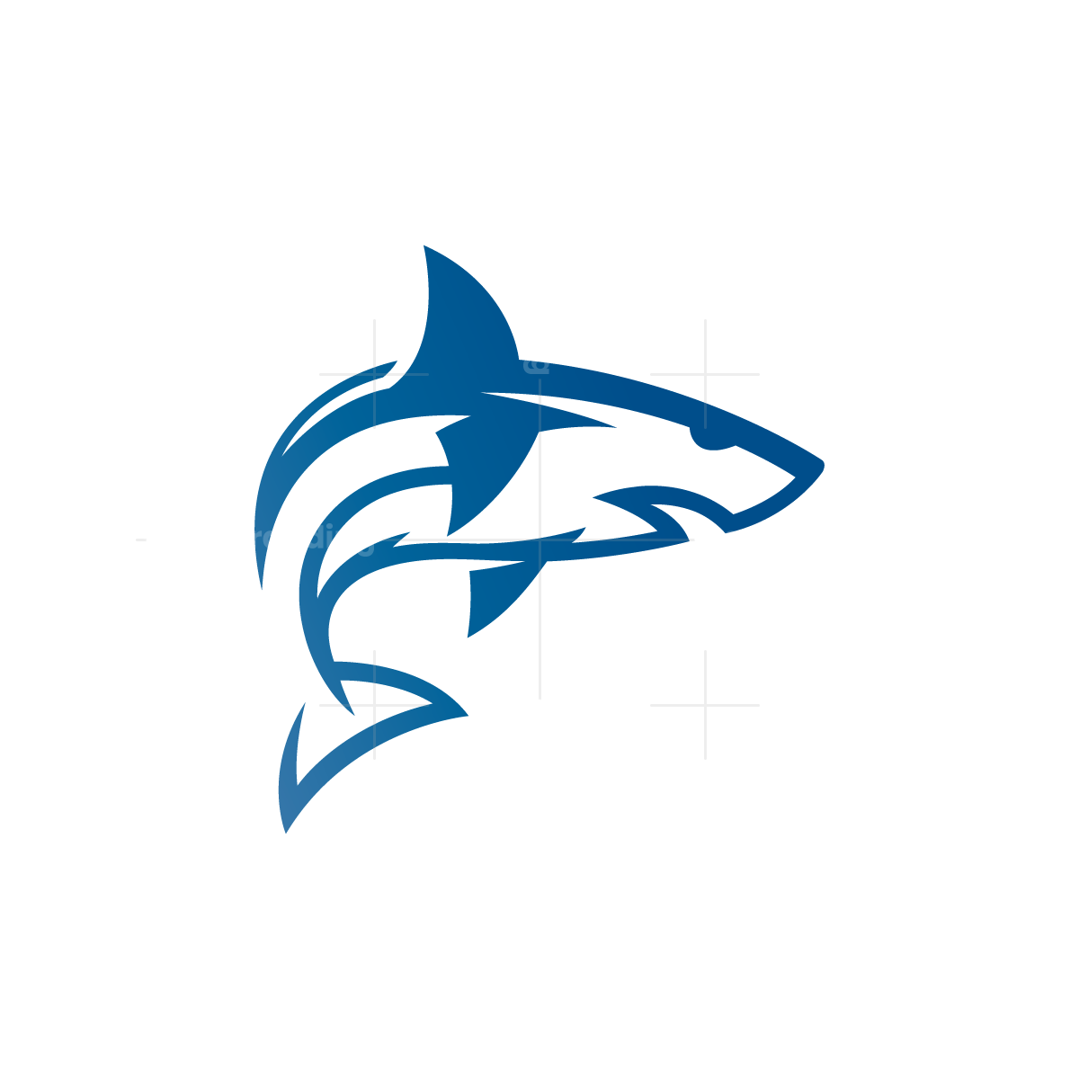 Blue Shark Logo | Scalebranding