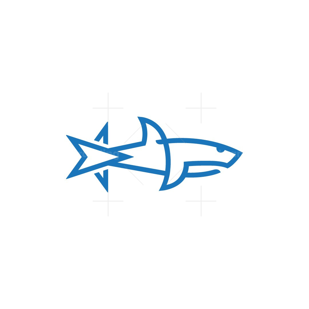 Blue Shark Logo