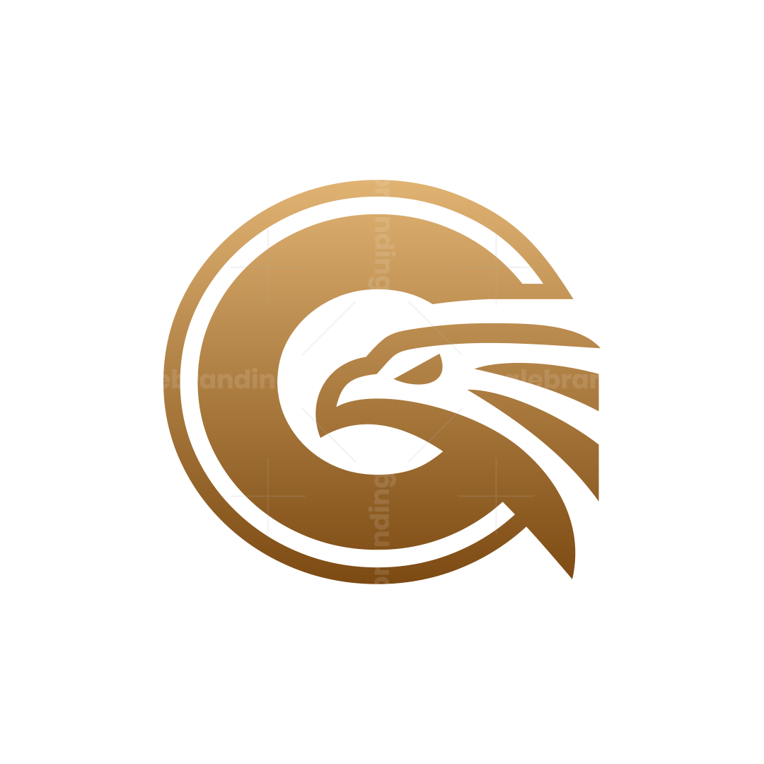 bold Letter G with Eagle Logo | Scalebranding