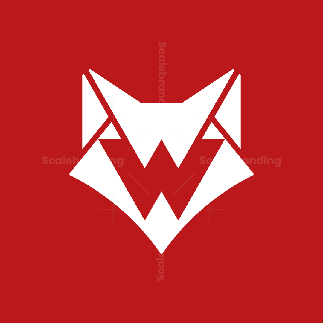 Modern Bold Letter W Fox Logo | Scalebranding