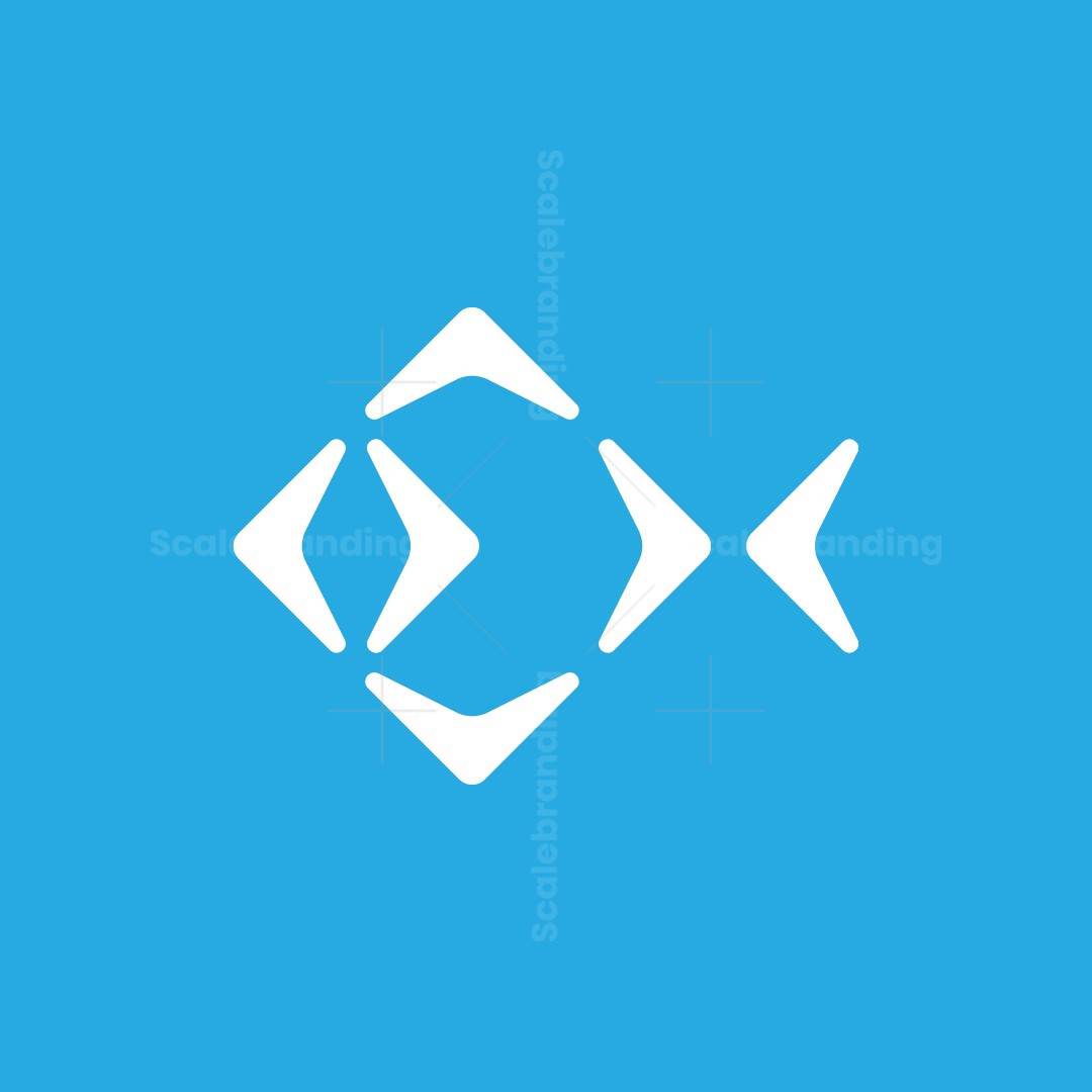Boomerang Fish Logo | Scalebranding