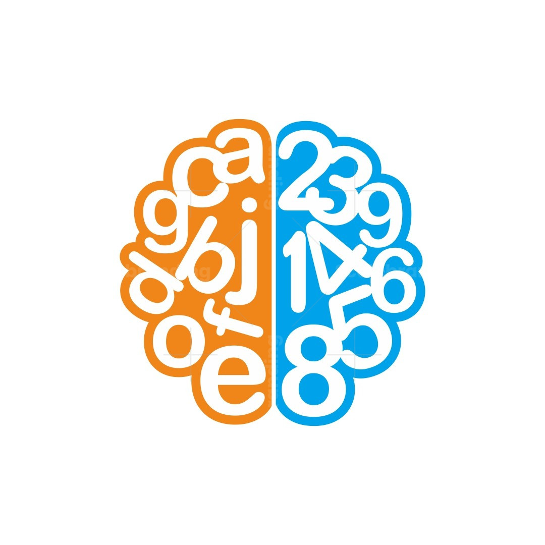Brain Number Logo | Scalebranding