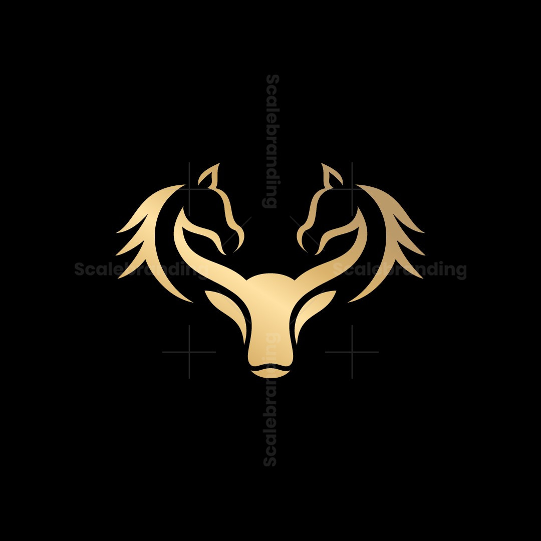 Bull and Two Horse Logo | Scalebranding