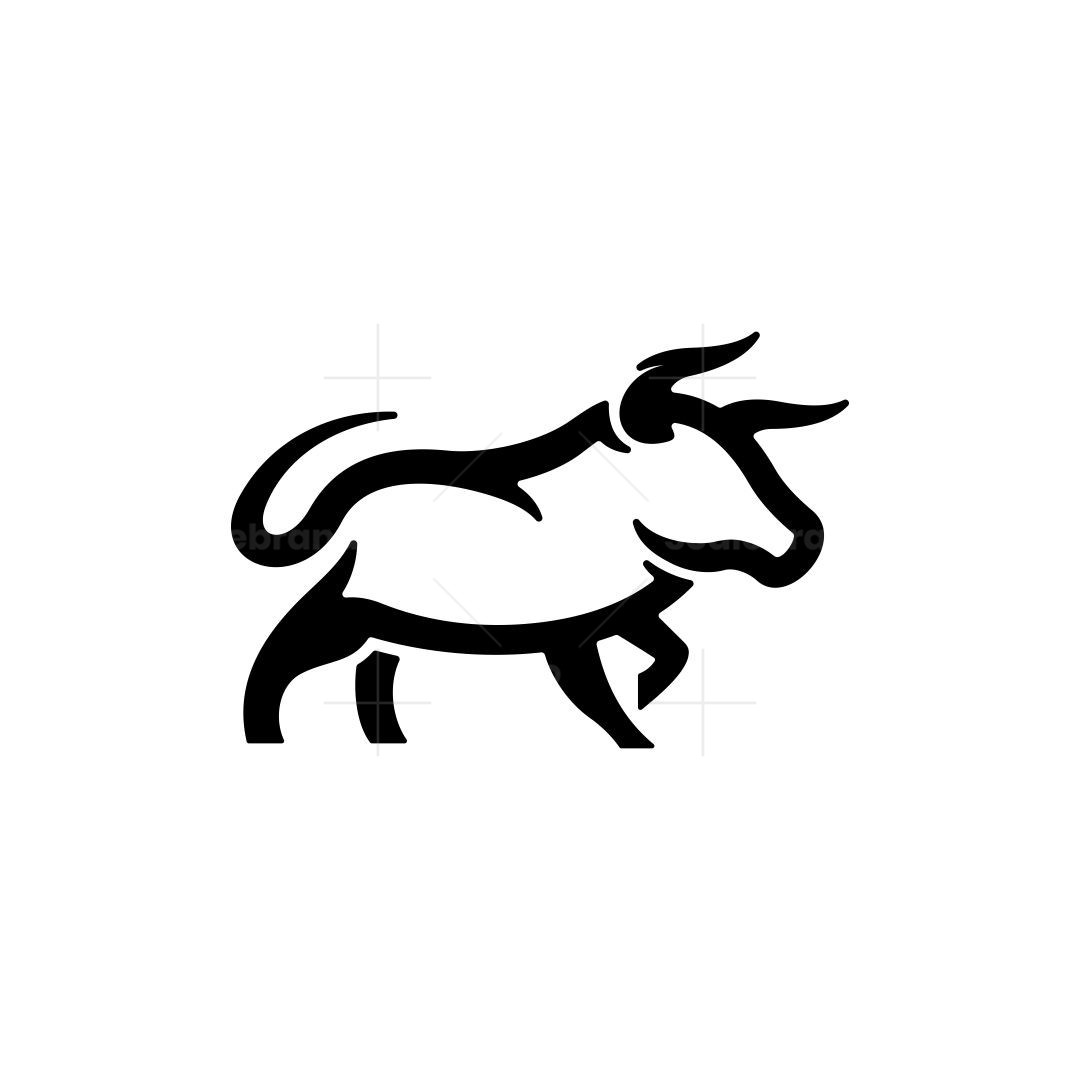 Bull Geometric Logo | Scalebranding