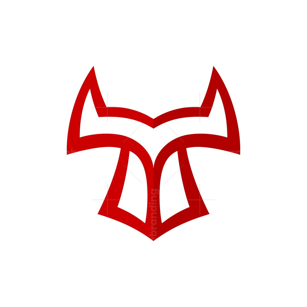 Bull Horns Letter T Logo | Scalebranding