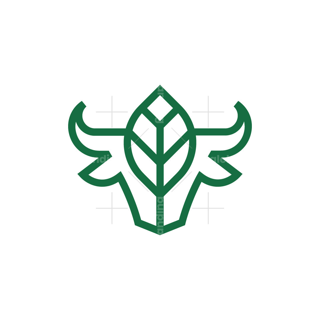 Bull Leaves Logo | Scalebranding