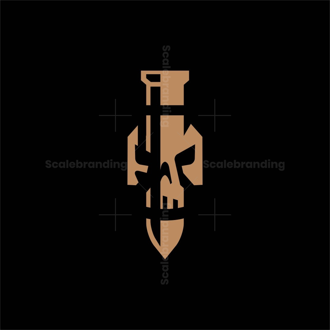 Bullet Skull Logo | Scalebranding