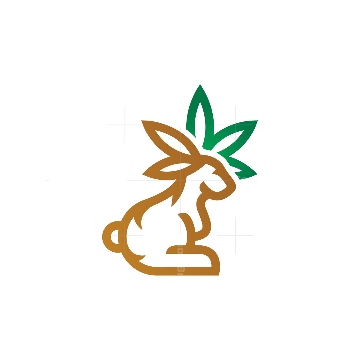 Bunny Cannabis Rabbit Logo | Scalebranding