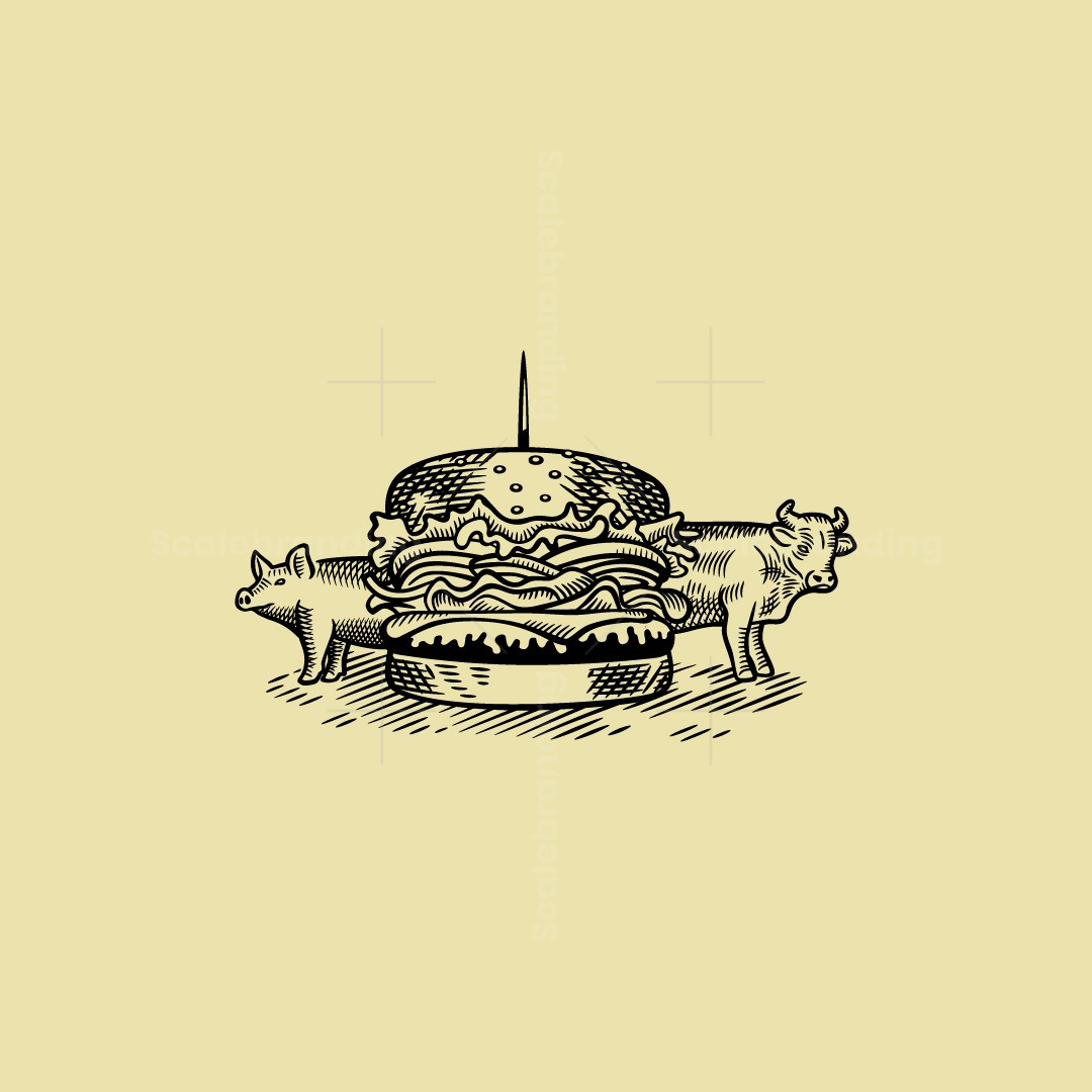 Burger Farm Logo | Scalebranding
