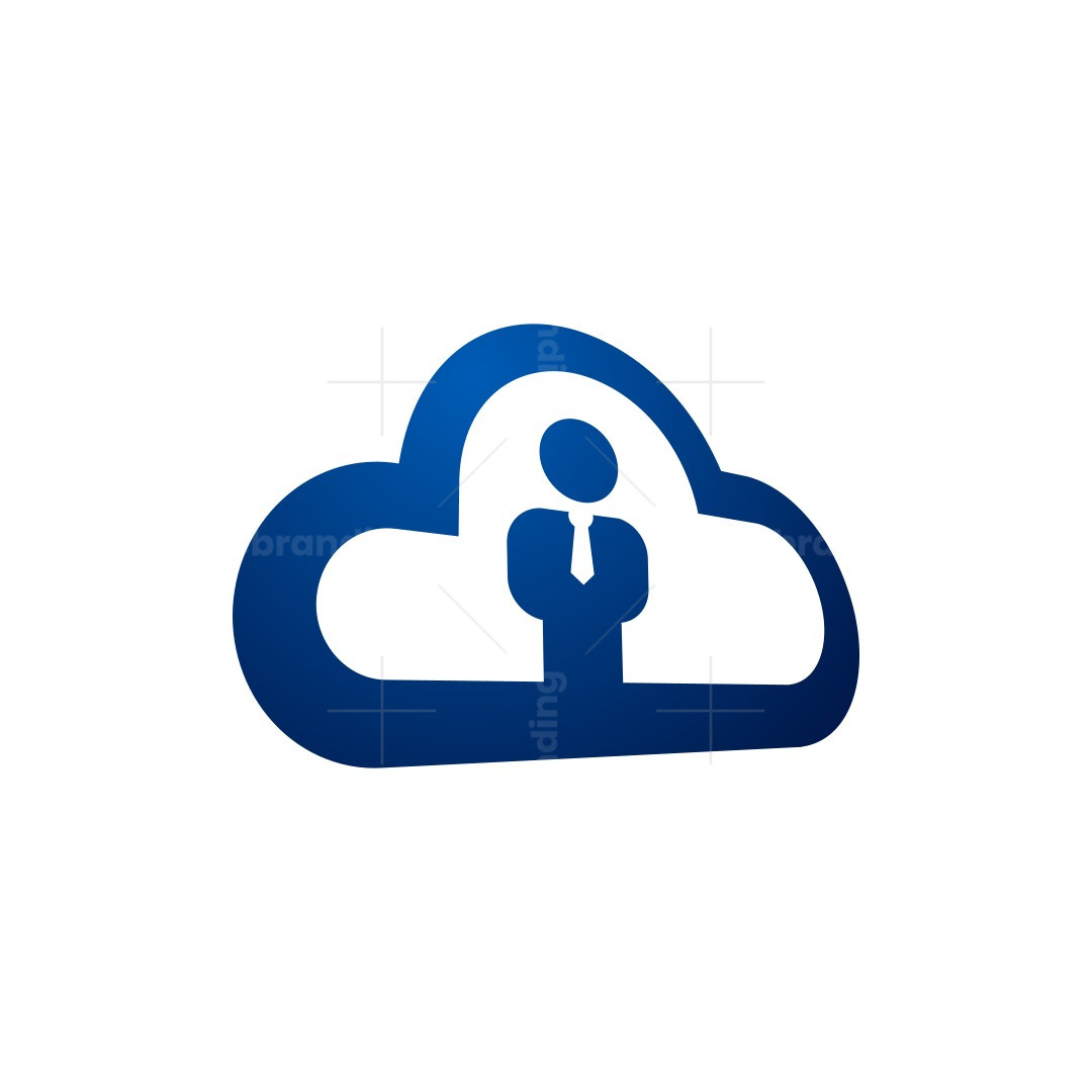 Cloud Technology Logo Creative Cloud Tech Digital Logo Design Usable