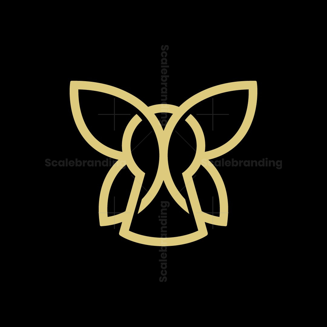 Butterfly Keyhole Logo | Scalebranding