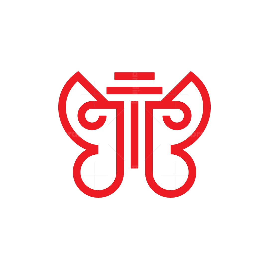 Butterfly Pillar Logo | Scalebranding