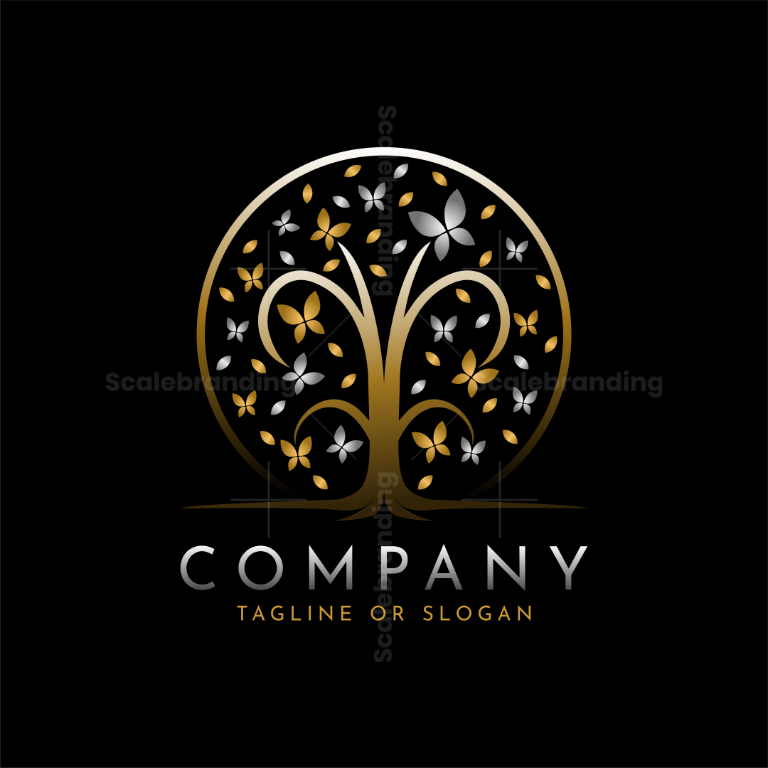 Butterfly Tree Logo | Scalebranding