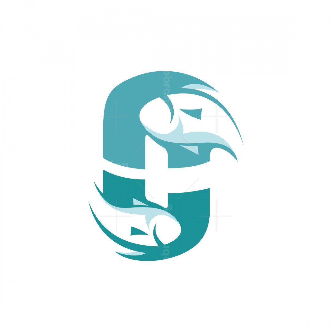 C Letter Fish logo | Scalebranding