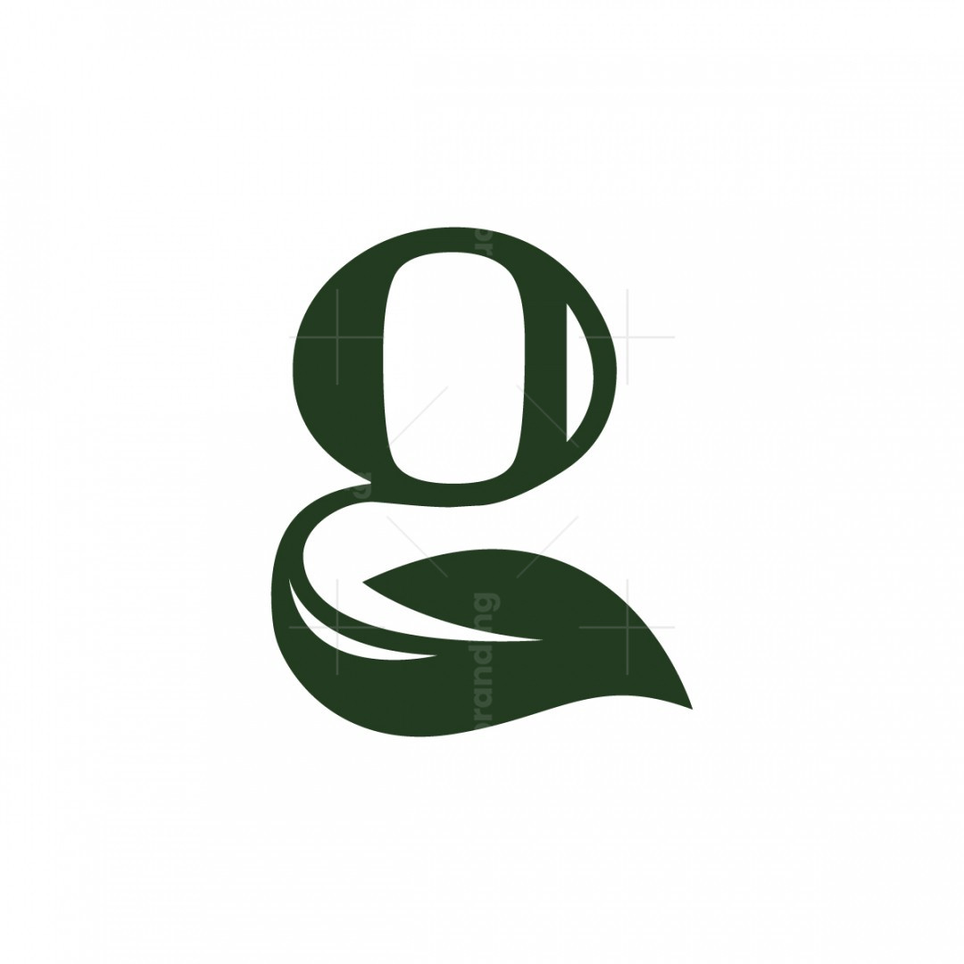 Letter G Leaf Logo | Scalebranding