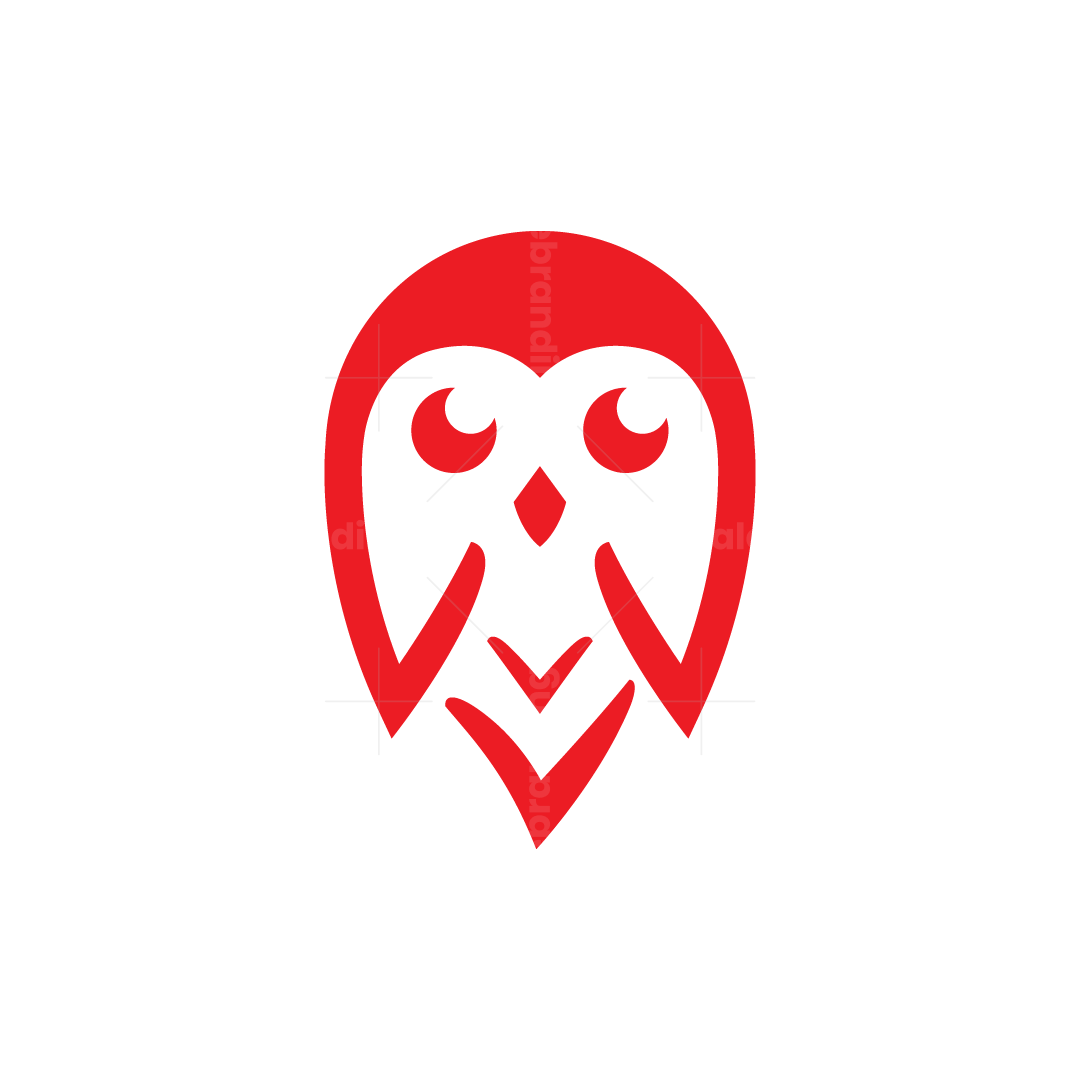 Flame Burning Owl Logo Fire Red Owl Logo | Scalebranding