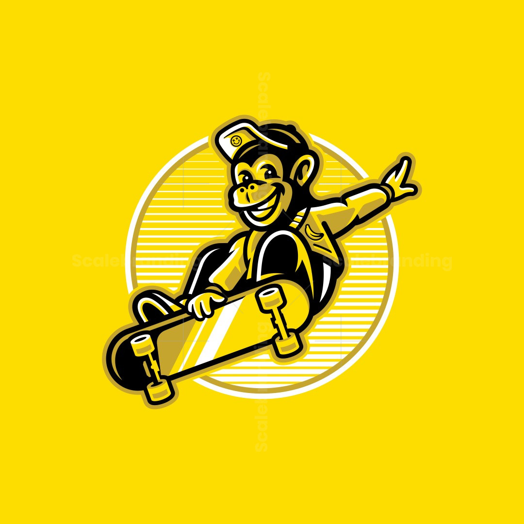 Chimp Skate Logo | Scalebranding