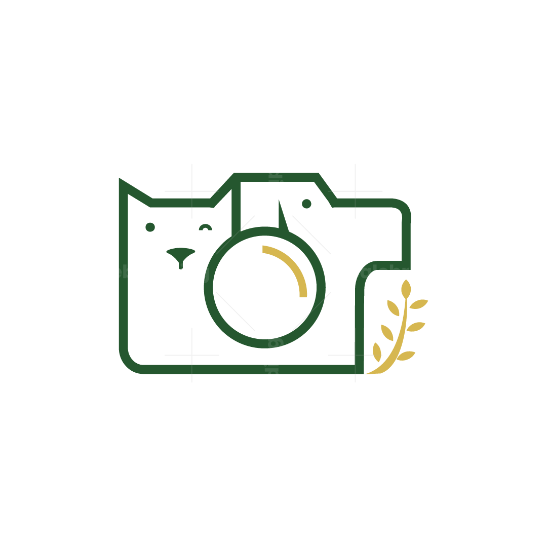 dog and cat camera logo | Scalebranding
