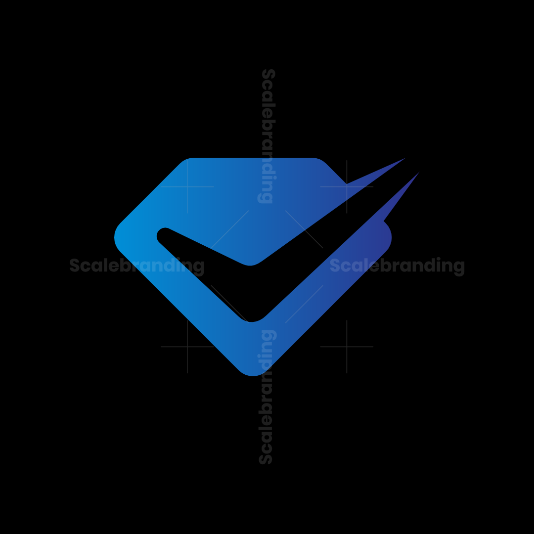Iconic Diamond Check or Good Jewelry logo | Scalebranding