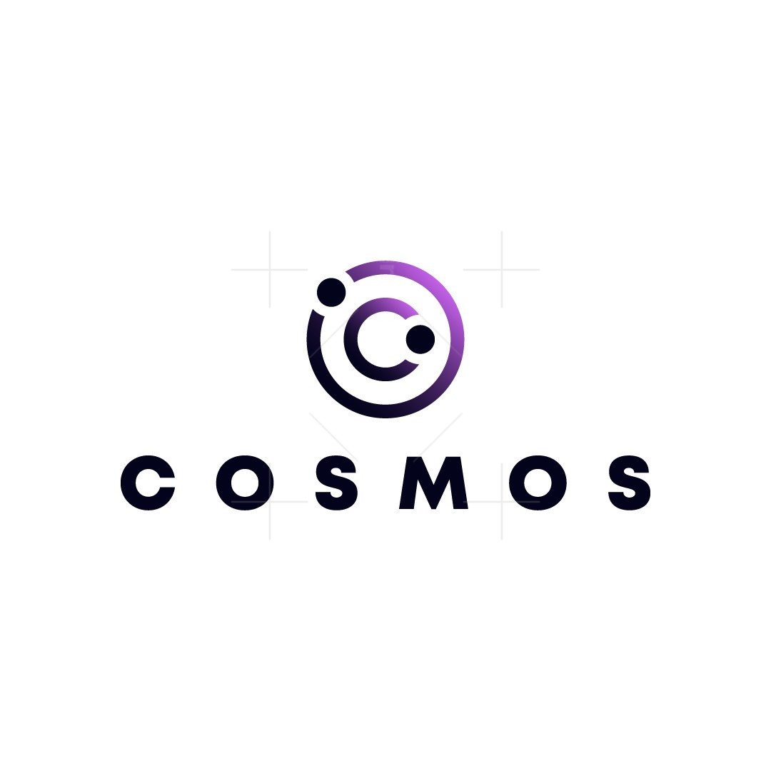 Cosmos - Solar System & Planets Minimalist Lettermark Logo Design ...