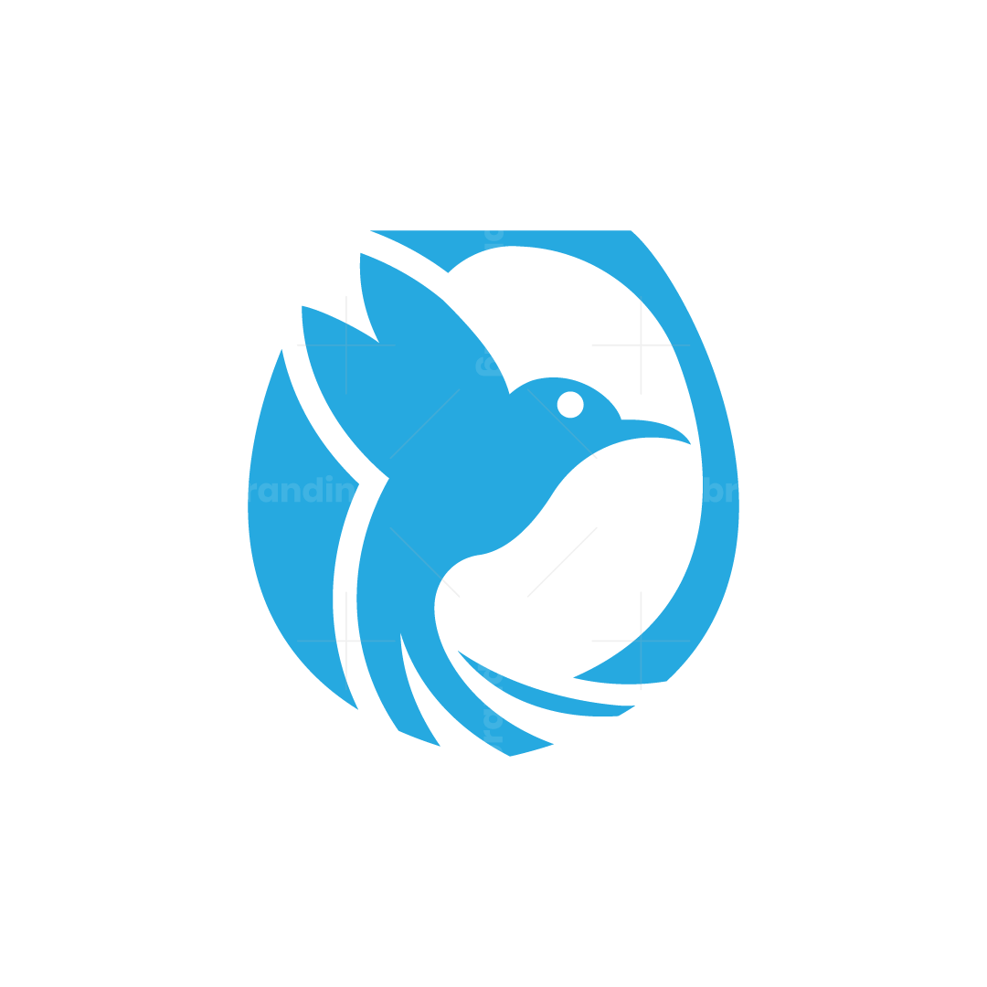 hummingbird and shield mark logo | Scalebranding