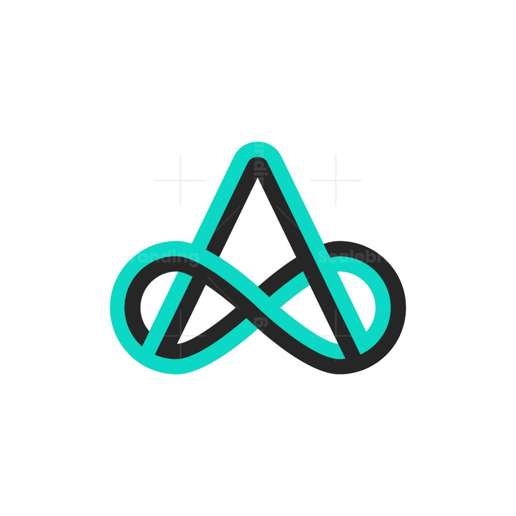 Letter A infinity logo | Scalebranding