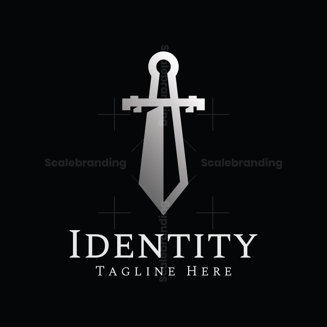 Sword Lock Logo | Scalebranding