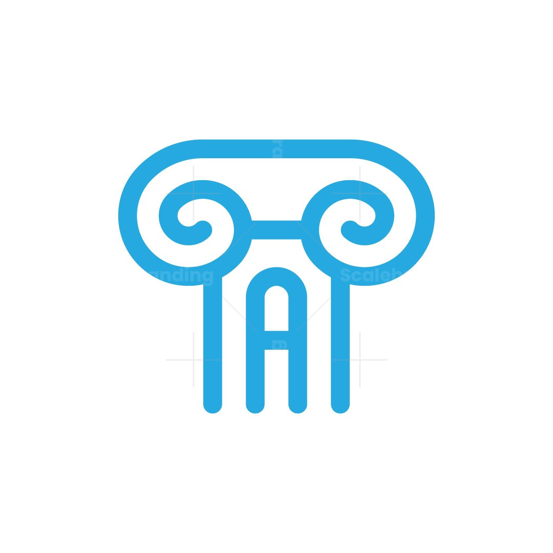 Letter A Athens Logo | Scalebranding