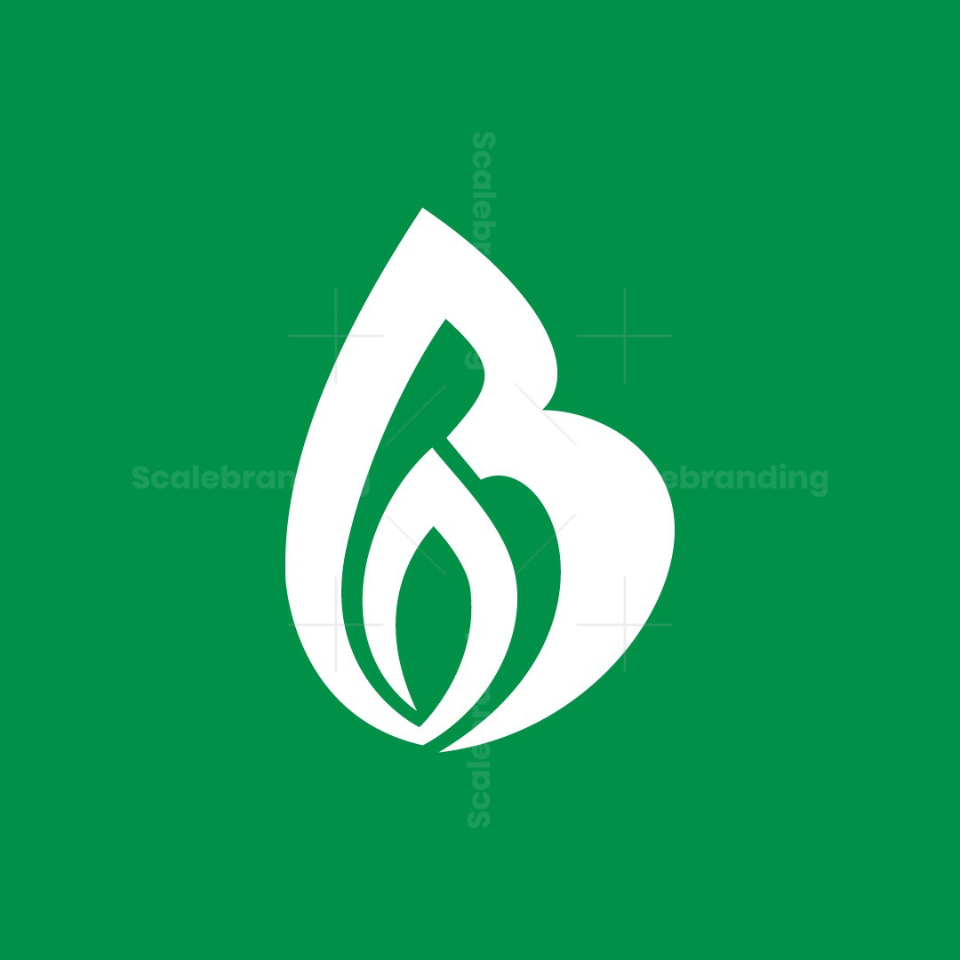 Letter B Nature Logo | Scalebranding