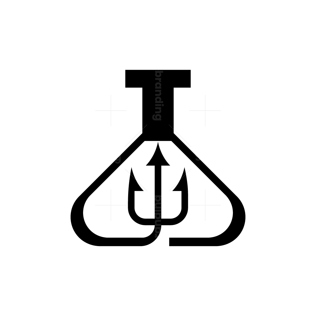 trident and lab mark logo | Scalebranding