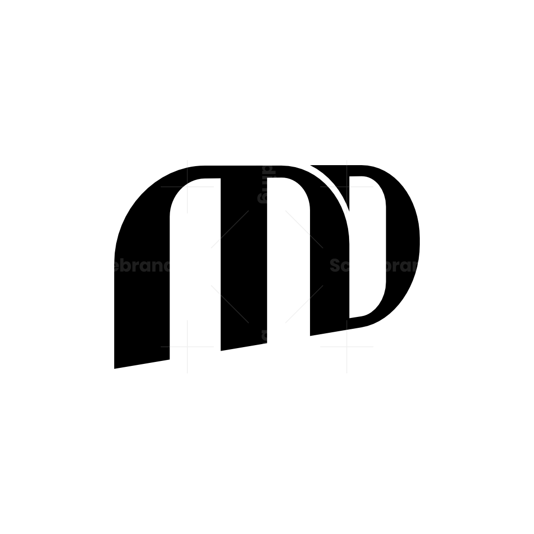 Letter MD Initial DM Logo | Scalebranding