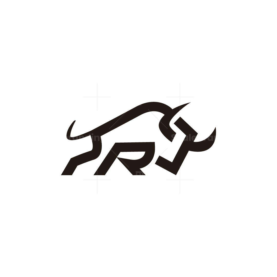 Letter R with Bull logo | Scalebranding