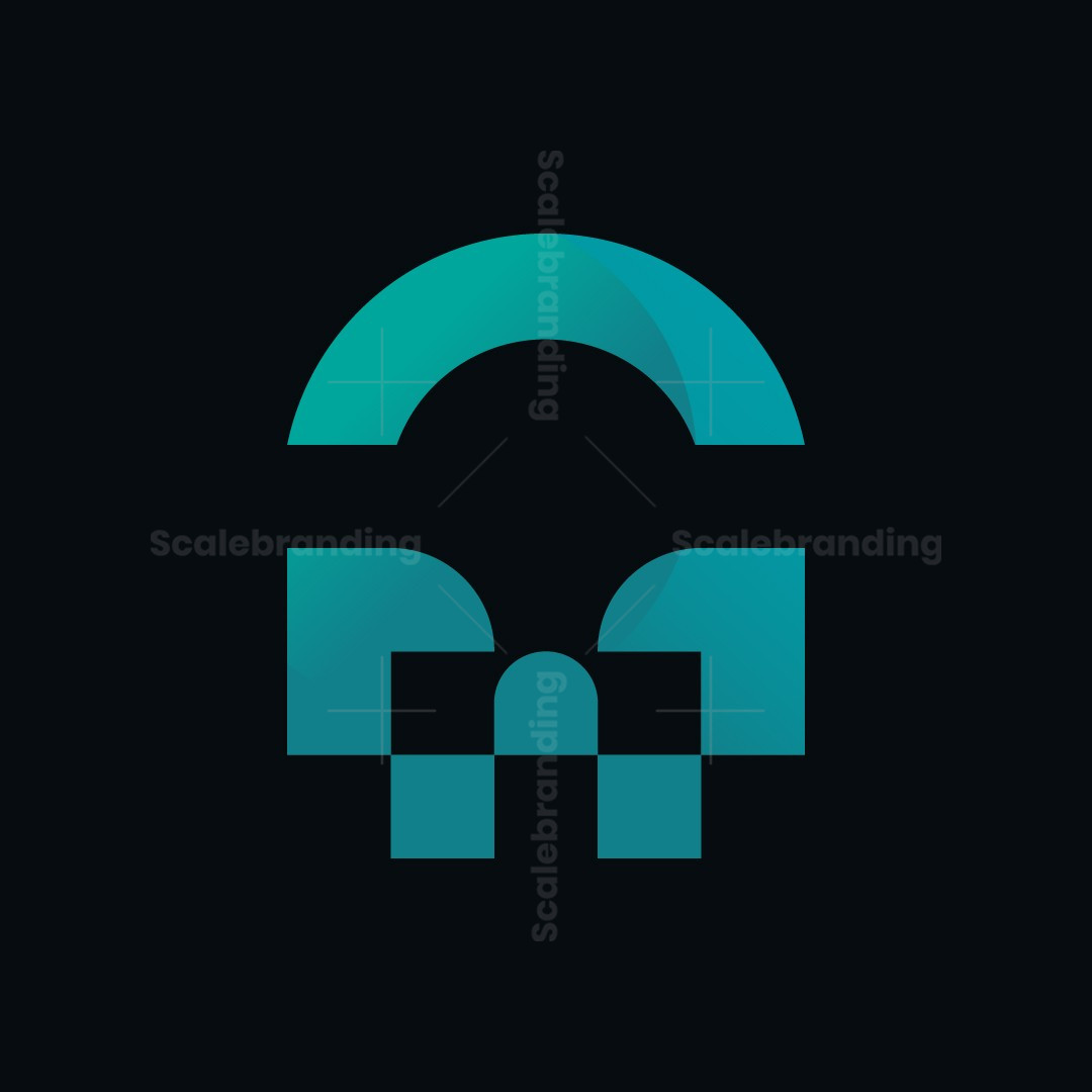 Digital Skull Logo | Scalebranding