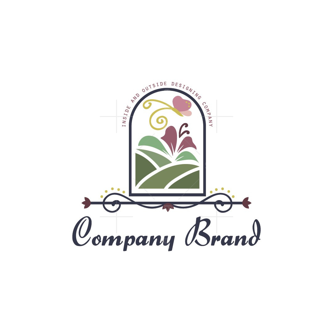 Designing Backyard Landscaping Logo | Scalebranding